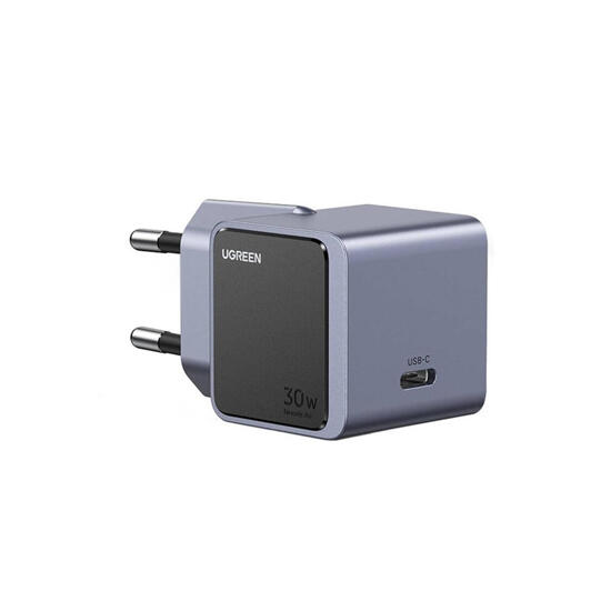 Best Price │ Ugreen Nexode S 30W USB-C GaN Fast Charger EU 35041 Grey Power Adapter (Wall ...