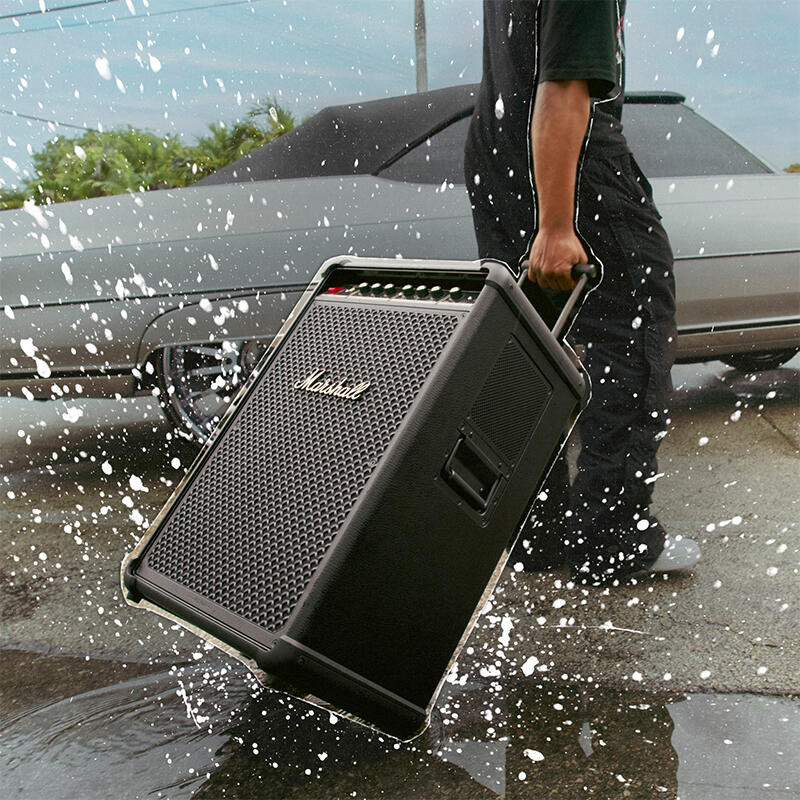საუკეთესო ფასი │ Marshall Bromley 750 Party Speaker Black/Brass სახლის ...