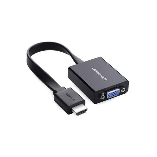 Best Price │ Ugreen MM103 HDMI to VGA converter 25cm 40248 Black Connector, Adapter│konektori ...