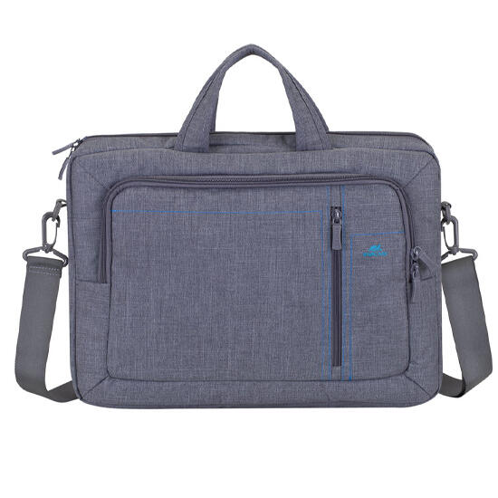 Rivacase 7530 Laptop Canvas Shoulder Bag 15 Grey - - დაბალი ფასები ...