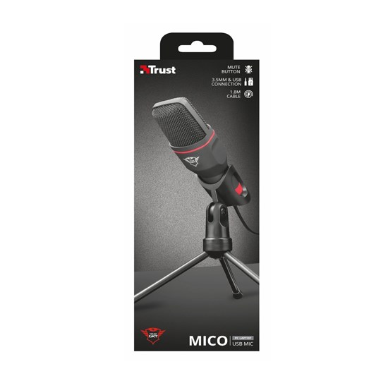 Trust Streaming Mic GXT212 Mico USB - - Best price, installments and ...