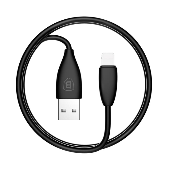 Baseus Small Pretty Waist USB Cable Lightning 1.2m CALMY-01 Black ...