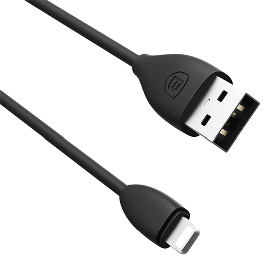 Baseus Small Pretty Waist USB Cable Lightning 1.2m CALMY-01 Black ...