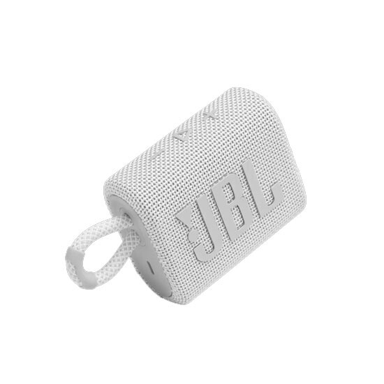 JBL GO 3 White - - დაბალი ფასები, განვადებით და მიტანით • Zoommer