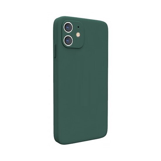Ovose Protective Case Liquid Silicone Series Apple iPhone 12 Midnight ...