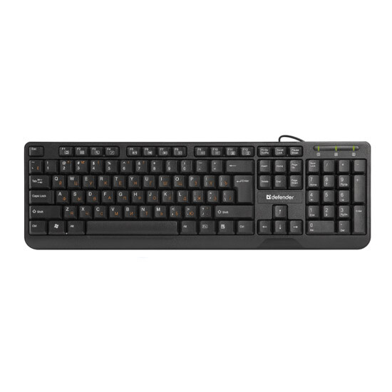 Defender OfficeMate HM-710 Wired Keyboard Black - დაბალი ფასები ...