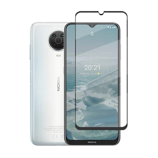 საუკეთესო ფასი │ Glass Pro+ Full Screen Tempered Glass Nokia G20 Black ...