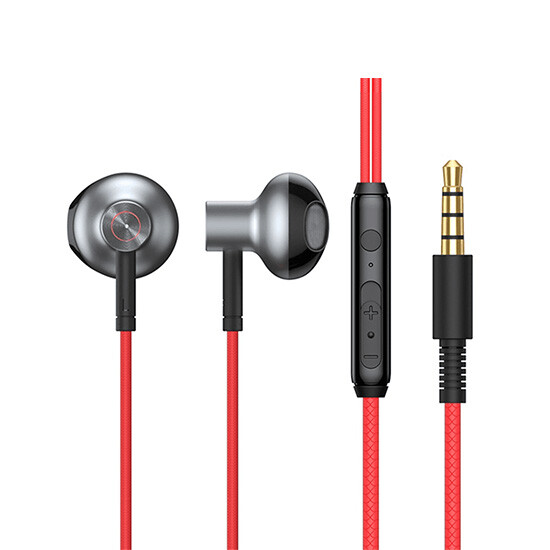 Baseus Encok 3.5mm Wired Earphone H19 NGH19-09 Red - - დაბალი ფასები ...