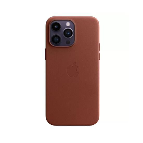 Apple Leather Case With Magsafe For iPhone 14 Pro Max MPPQ3 Umber - - Best price, installments ...
