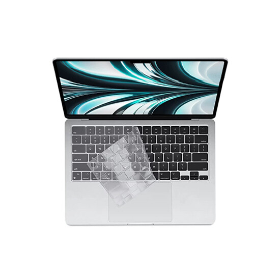 Crystal Guard RUS Keyboard Cover For Apple Macbook Air 13 M2 Chip White ...