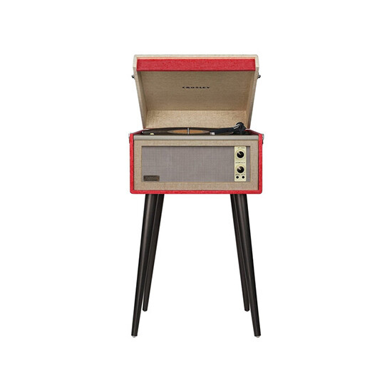 საუკეთესო ფასი │ Crosley Bermuda Turntable Red ფირსაკრავი│Pirsakravi